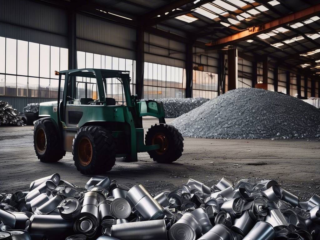 Po ile złom aluminiowy skupują dziś punkty skupu? - Makra MET