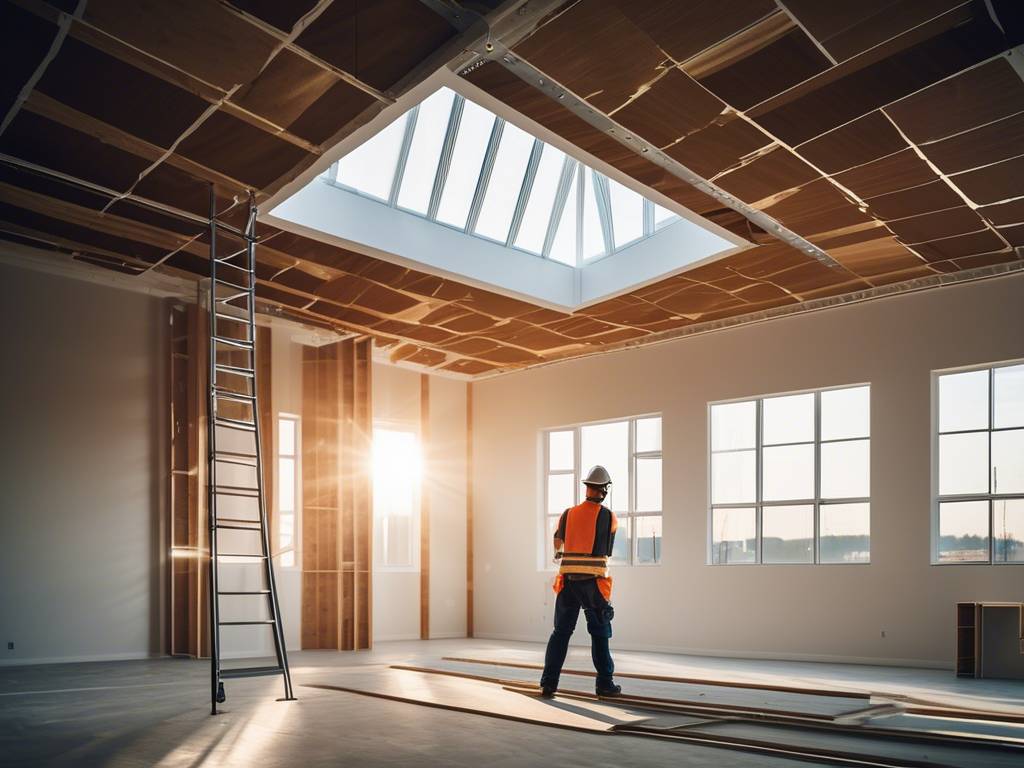 Sufit z regipsów - jak zrobić go samodzielnie w domu? - Makra MET